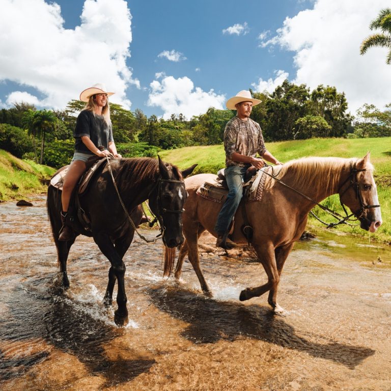 Tropical Trail Waterfall Horseback Ride - KAUAI.com